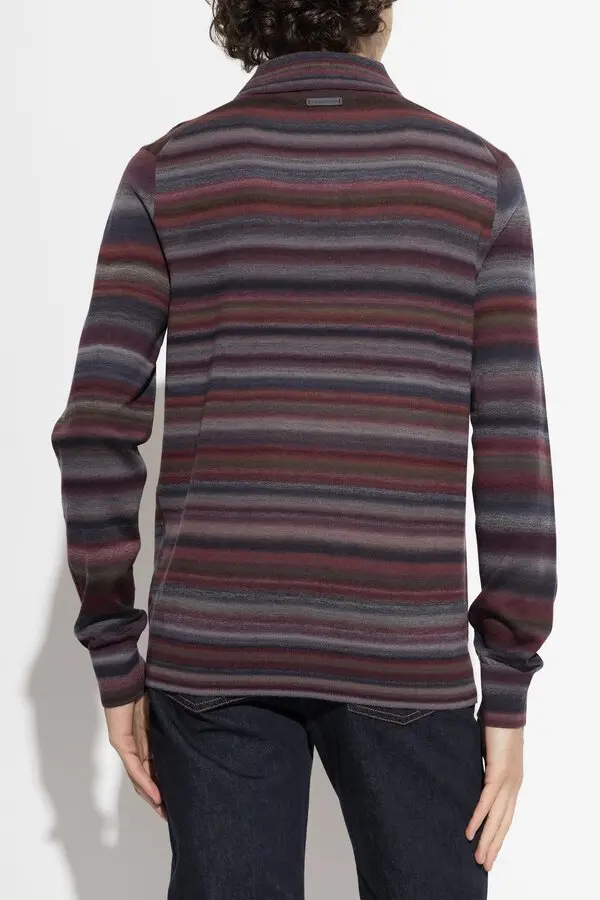 Dolce & Gabbana Wool Long-sleeve Polo