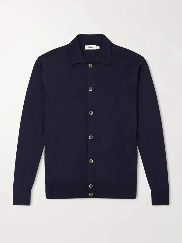 Altea Virgin Wool Cardigan