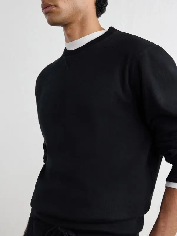 Canali Cotton And Cashmere-blend Jersey Sweatshirt