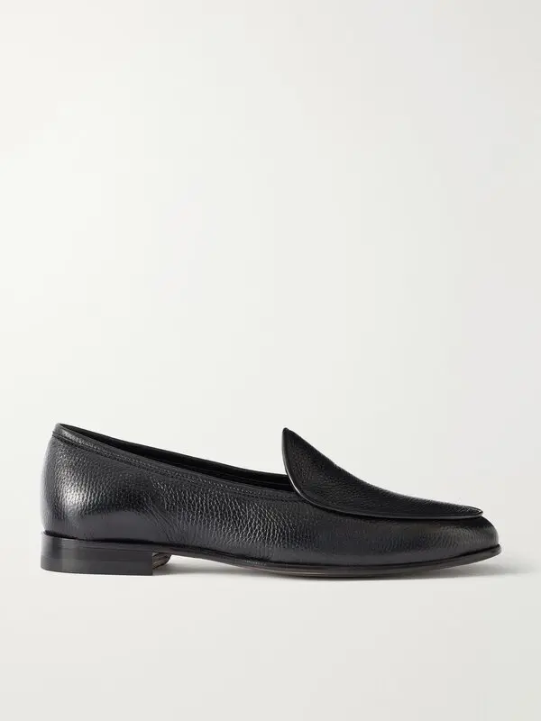 Mr P. Full-grain Deerskin Leather Loafers