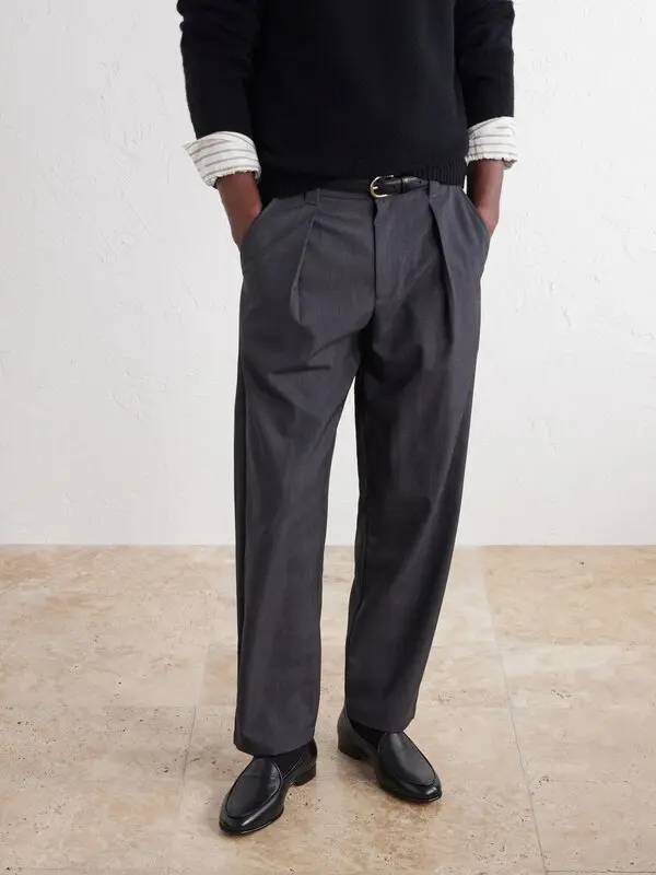 Mr P. Full-grain Deerskin Leather Loafers