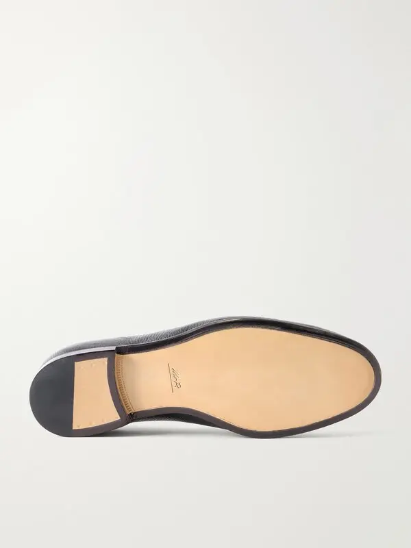 Mr P. Full-grain Deerskin Leather Loafers