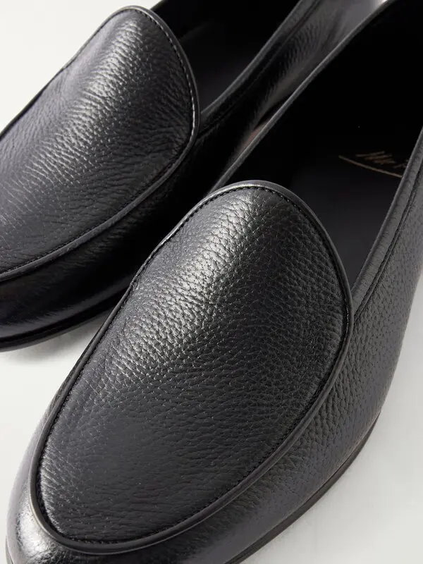 Mr P. Full-grain Deerskin Leather Loafers