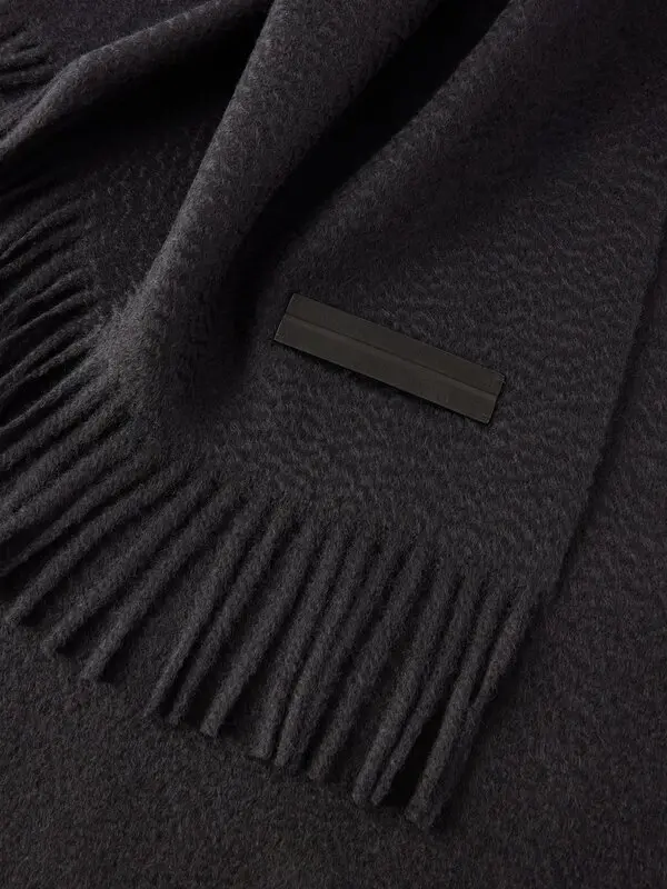 Zegna Fringed Cashmere Scarf