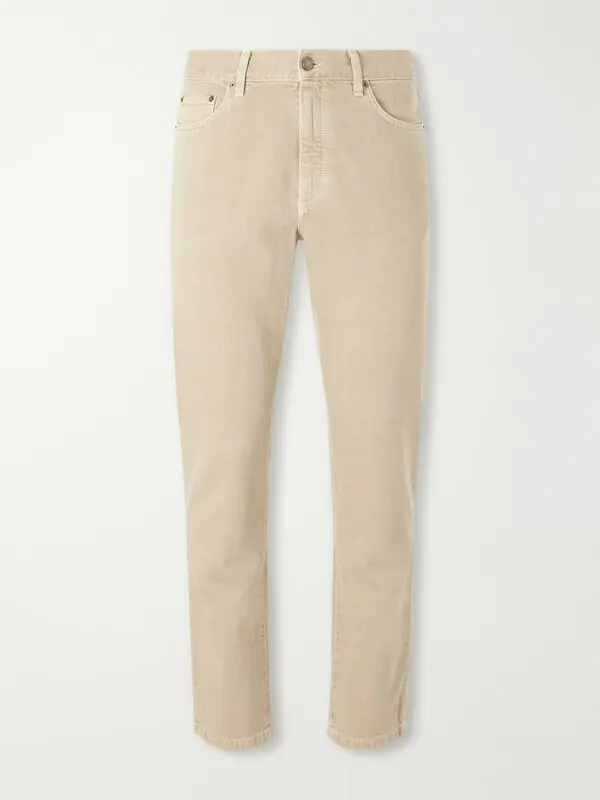Zegna Garment-dyed Jeans - Brown