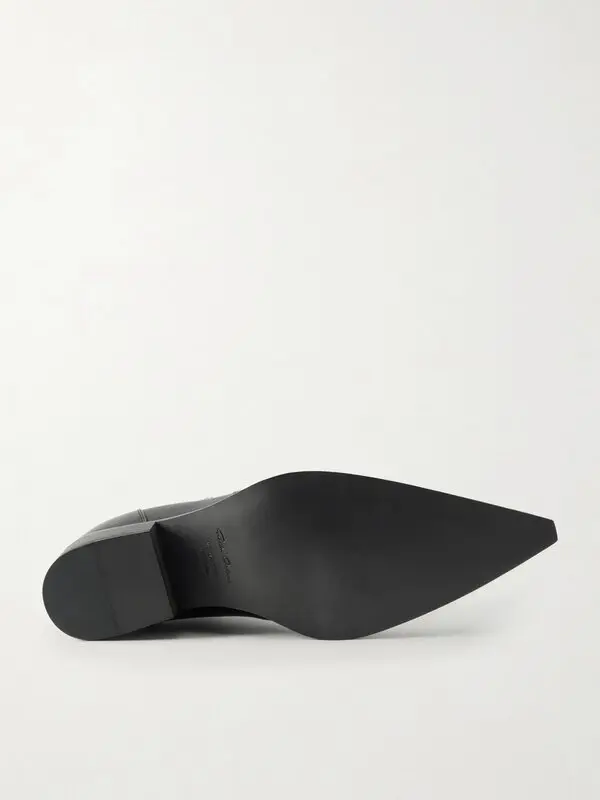 Rick Owens Leather Boots