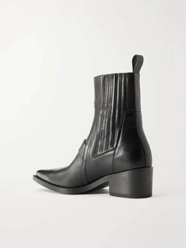 Rick Owens Leather Boots