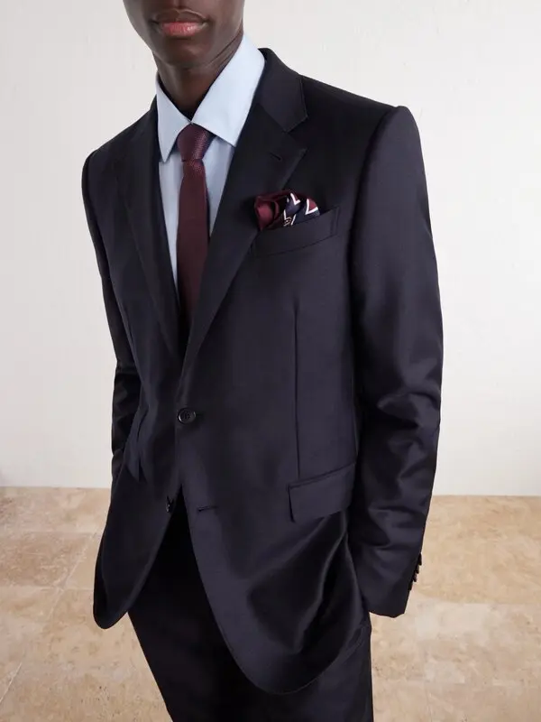Zegna Merino Wool-twill Suit