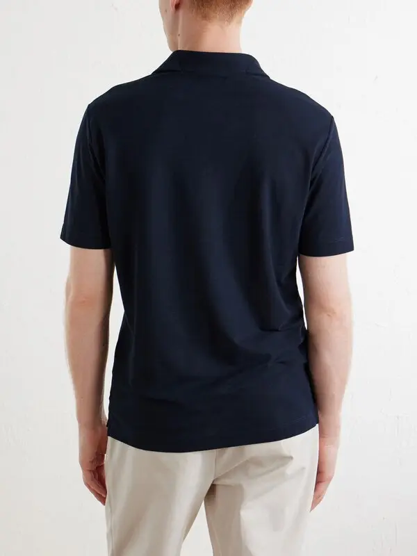 SLOWEAR Slim-fit Icecotton Polo Shirt