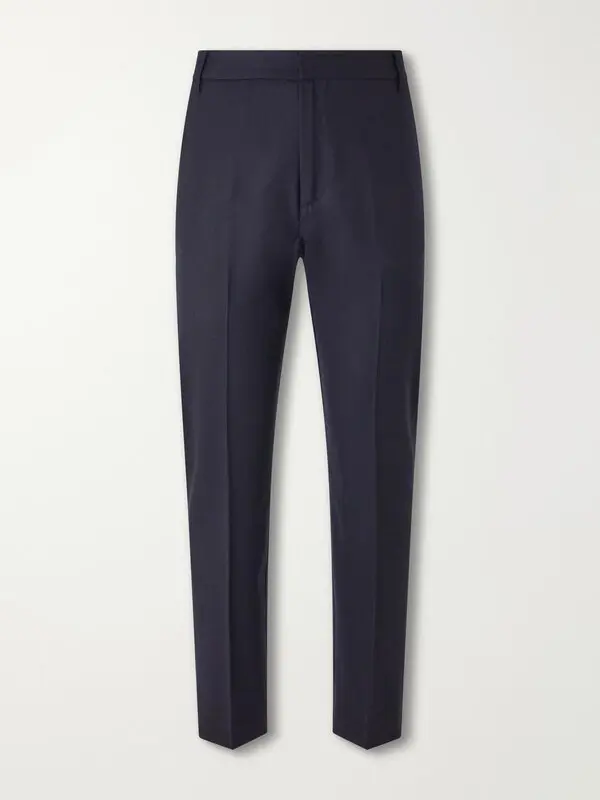 Altea Renee Straight-leg Stretch-wool Flannel Trousers