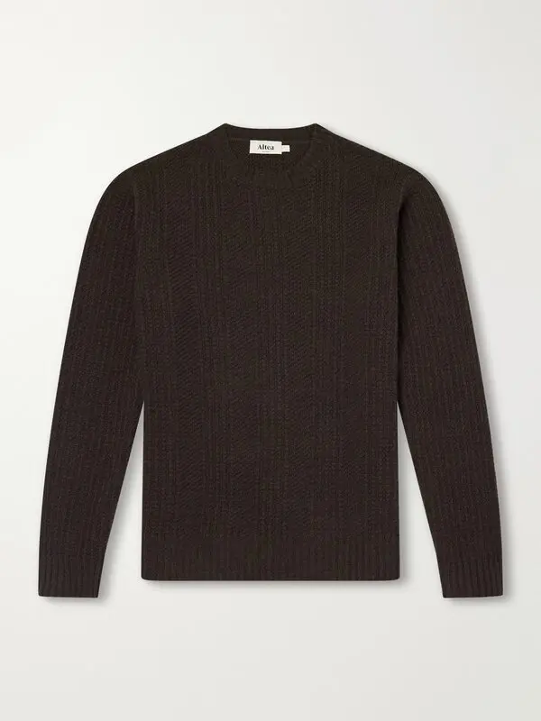 Altea Wool And Cashmere-blend Sweater
