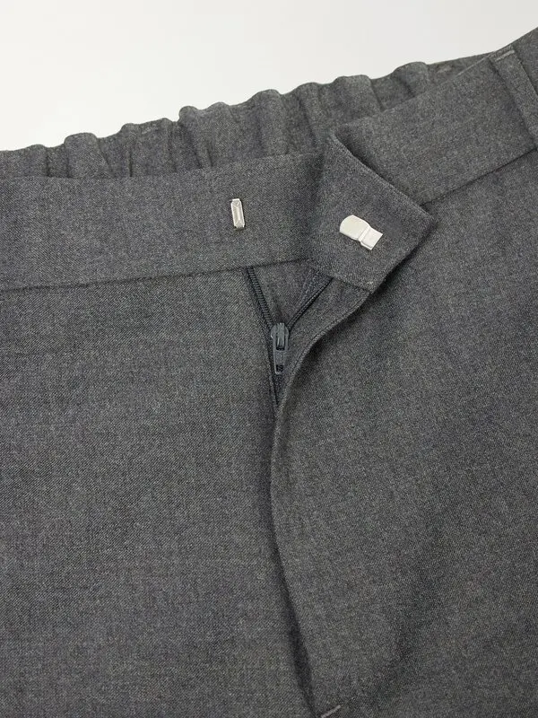 Altea Renee Straight-leg Stretch-wool Flannel Trousers