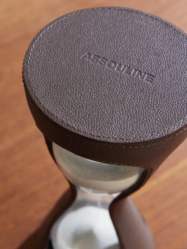 Assouline Mirage Full-grain Leather Hourglass