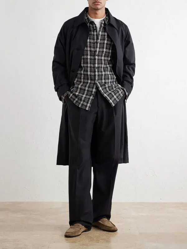 CORRIDOR Spacerock Checked Cotton-tweed Shirt