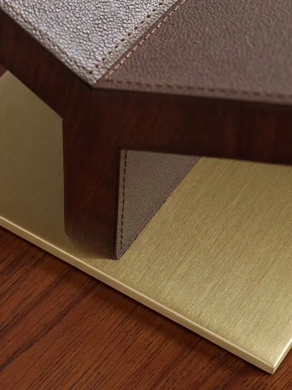 Assouline Collector Classic Leather And Wood Bookstand