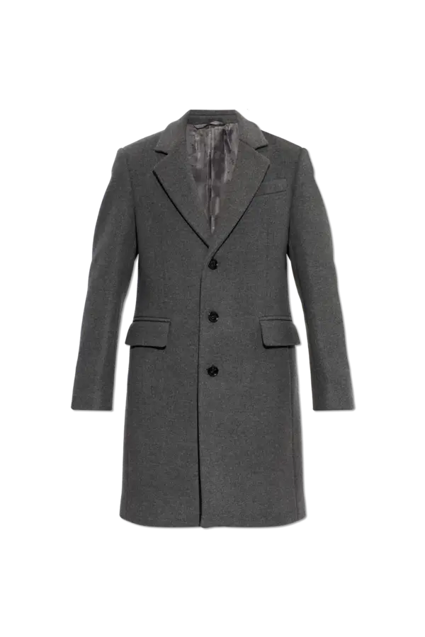 Burberry Wool Coat ‘beverley - Grey