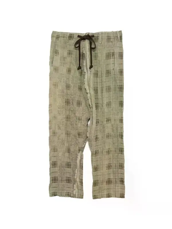 UMA WANG Perch Pants - Green
