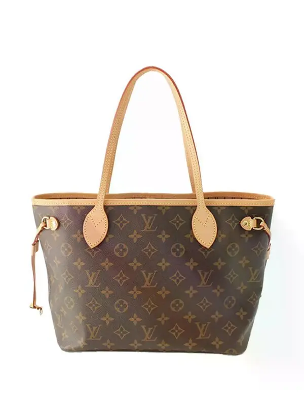 LOUIS VUITTON 2000-2026 Monogram Neverfull Pm Tote Bag - Brown