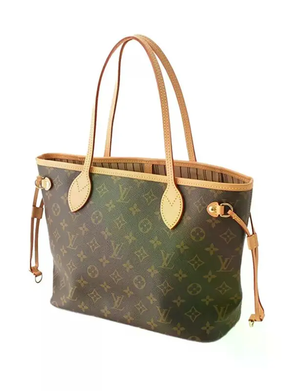 LOUIS VUITTON 2000-2026 Monogram Neverfull Pm Tote Bag - Brown