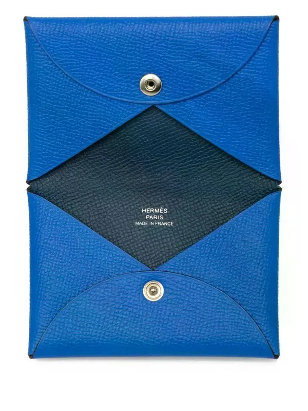 Hermès 2025 Epsom Calvi Card Holder