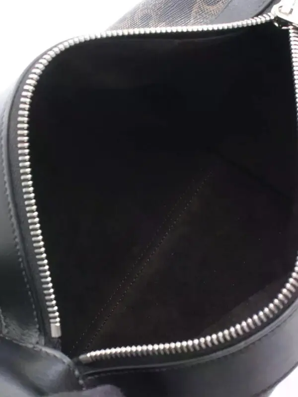 Celine 2015-2026 Triomphe Coated Canvas Harry Crossbody Bag