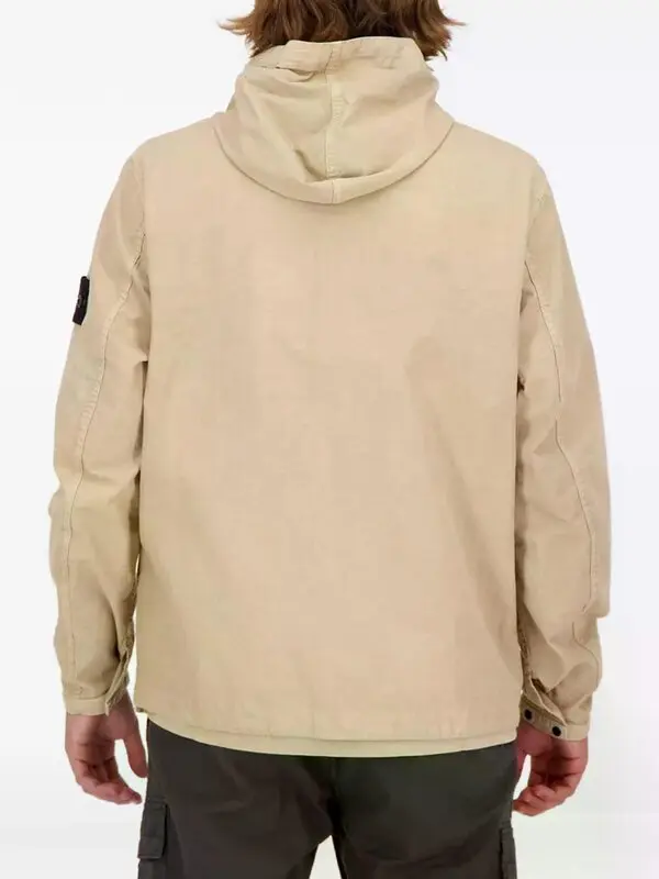 Stone Island Hooded Cotton Jacket
