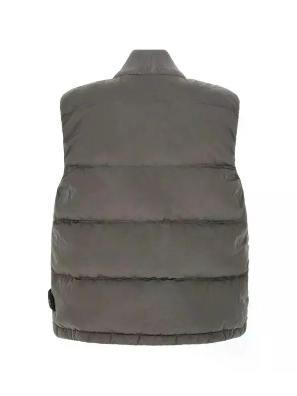 Stone Island Quilted Crinkled-effect Gilet
