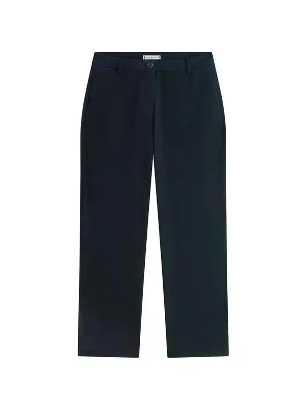 Tommy Hilfiger Logo-patch Straight-leg Trousers