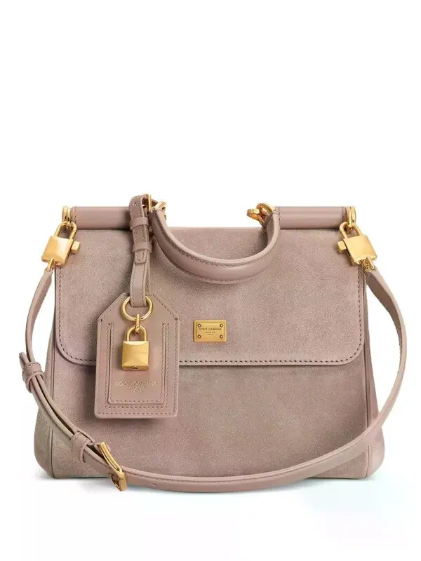 Dolce & Gabbana Small My Sicily Handbag In Split Calfskin