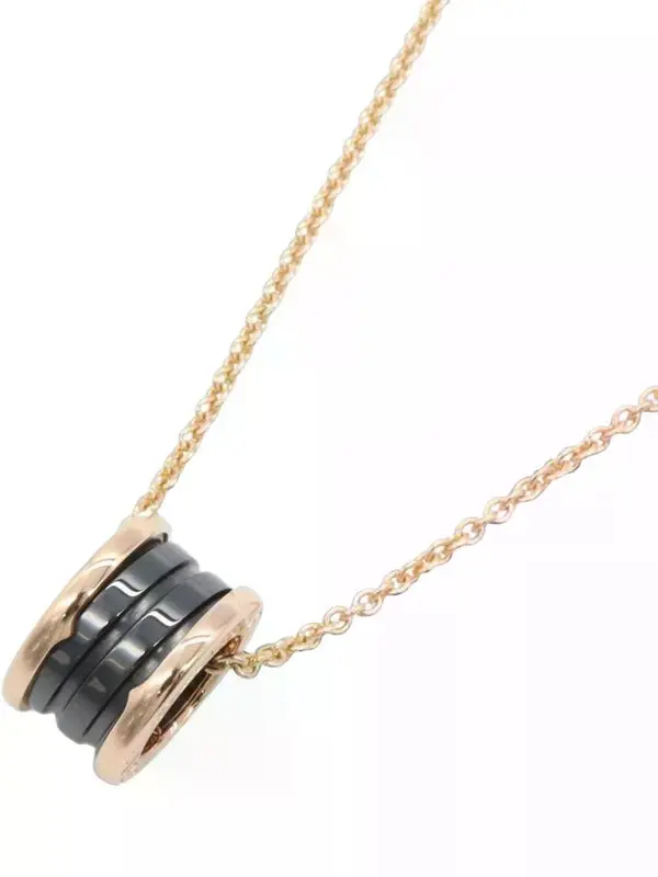 BVLGARI B-zero1 Ceramic Pendant Necklace