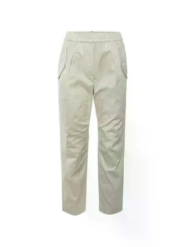 Brunello Cucinelli Monoli-detail Pleated Gabardine Trousers - Neutrals