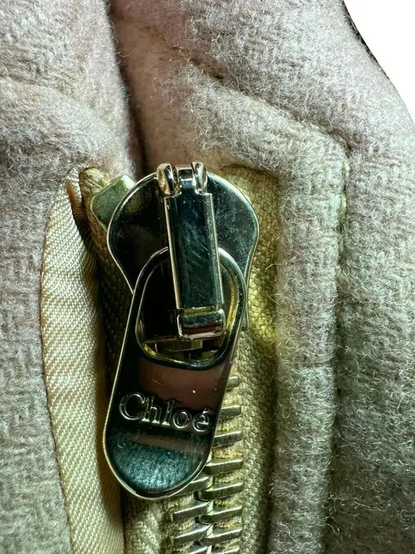Chloé Zip-up Peacoat