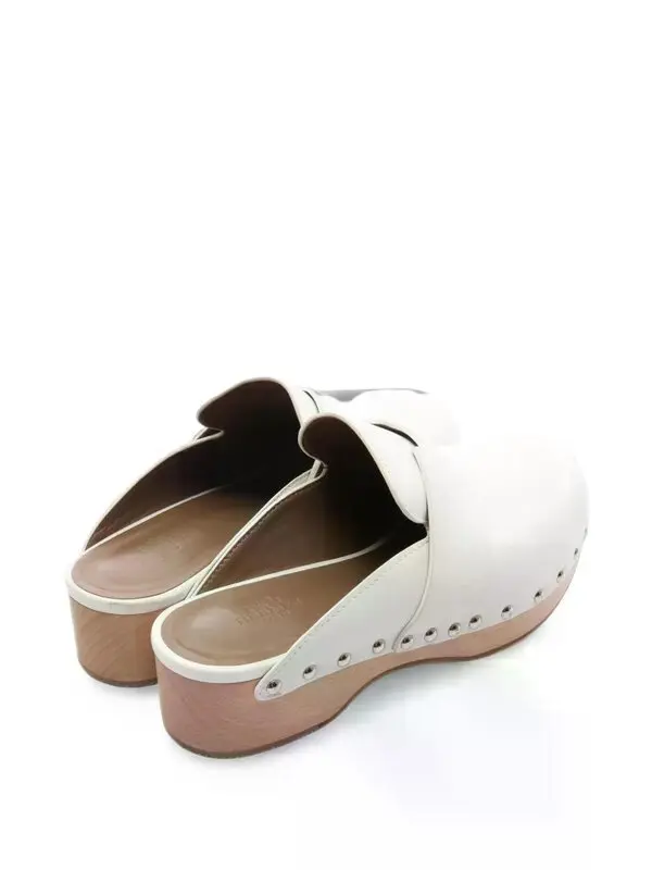 Hermès 2000s Karya Stud-detail Mule Sandals