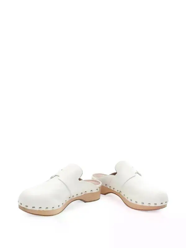 Hermès 2000s Karya Stud-detail Mule Sandals