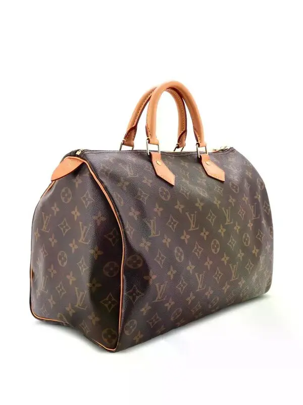 LOUIS VUITTON Speedy Monogram Canvas 35 Satchel