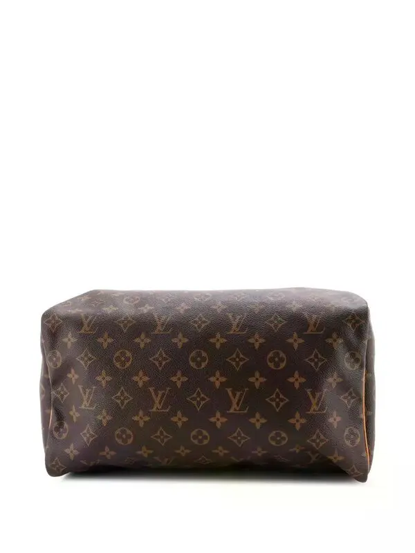 LOUIS VUITTON Speedy Monogram Canvas 35 Satchel