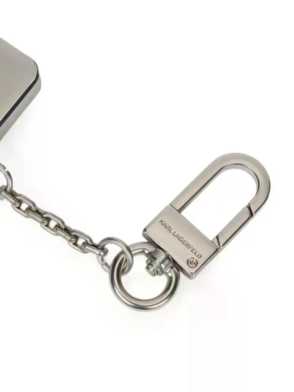 Karl Lagerfeld Record Turntable-motif Keyring