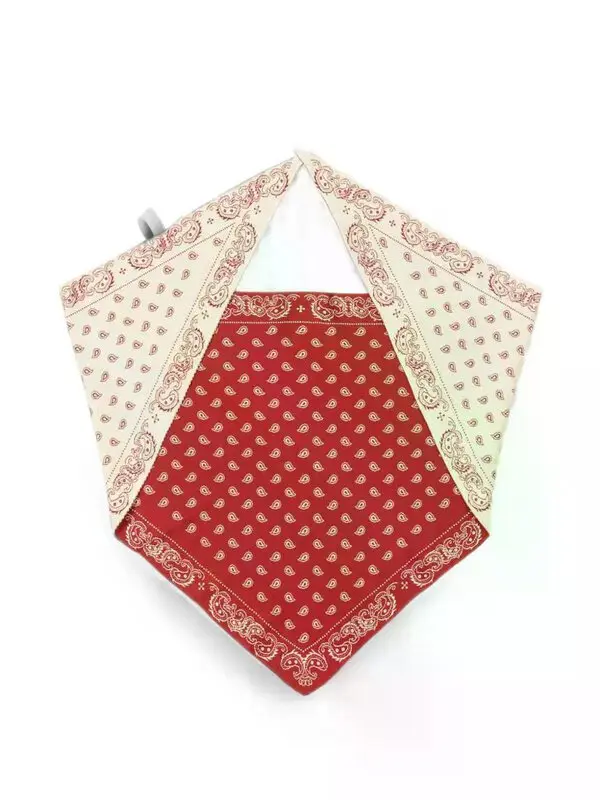 Guest In Residence The Wild Rag Paisley-print Bandana - Red