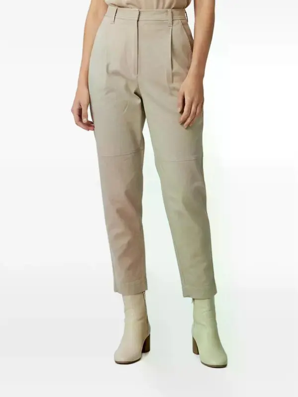 Brunello Cucinelli Tapered-leg Trousers - Neutrals