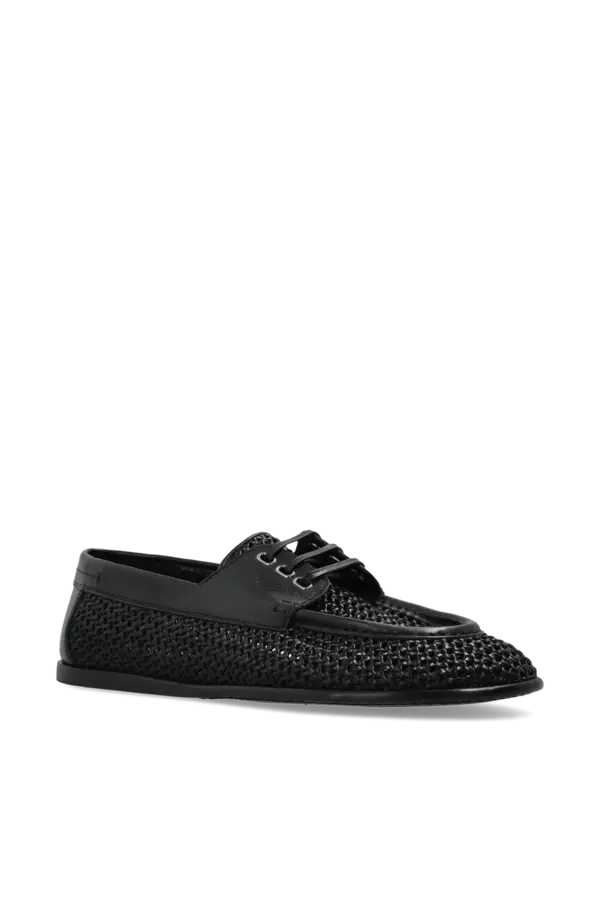 Dolce & Gabbana Shoes With Decorative Weave
