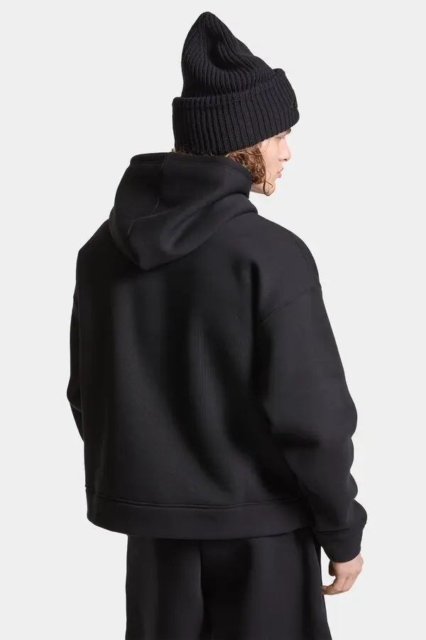 Dsquared2 Icon New Generation Loose Fit Hoodie - Black