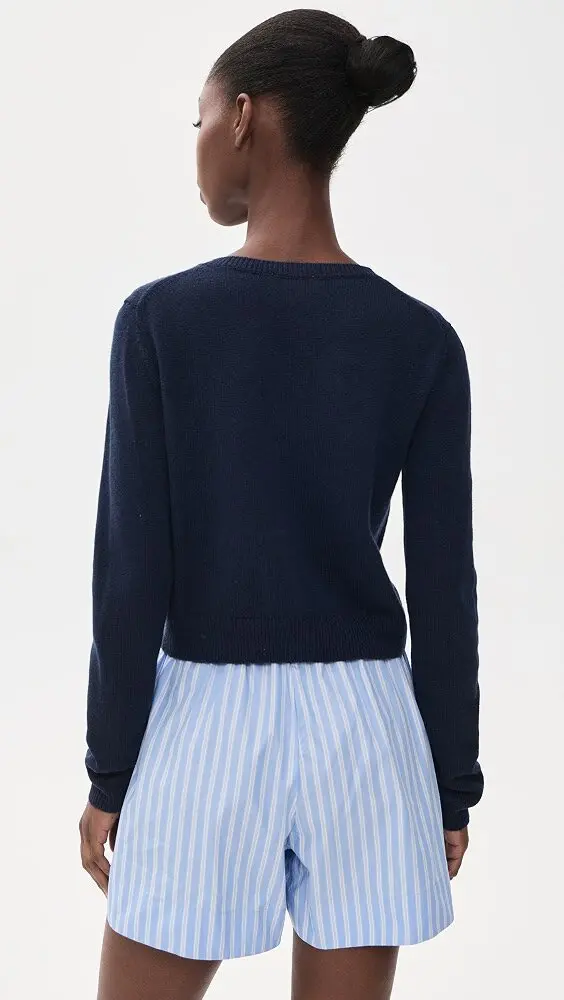 REFORMATION Clara Cashmere Crew Cardigan