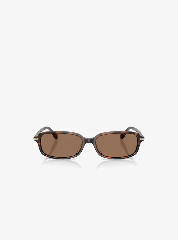 Michael Kors Agra Sunglasses In By - Brown
