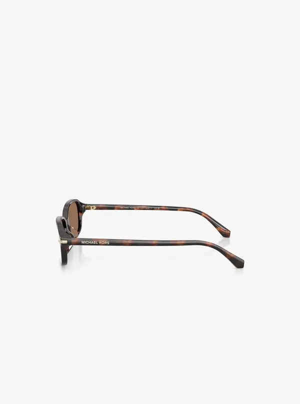 Michael Kors Agra Sunglasses In By - Brown