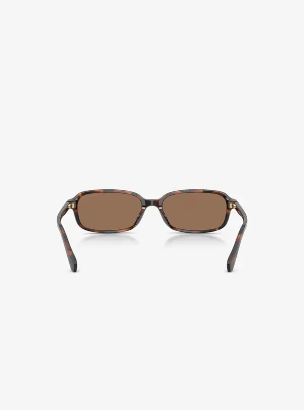 Michael Kors Agra Sunglasses In By - Brown