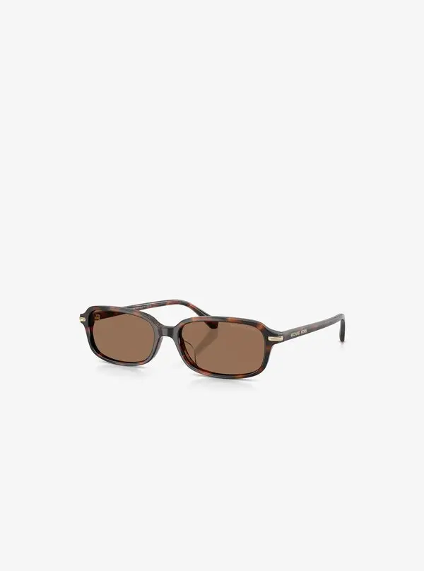 Michael Kors Agra Sunglasses In By - Brown