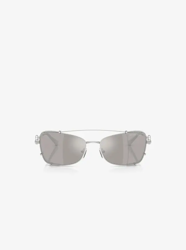 Michael Kors Andros Sunglasses In By - Silver