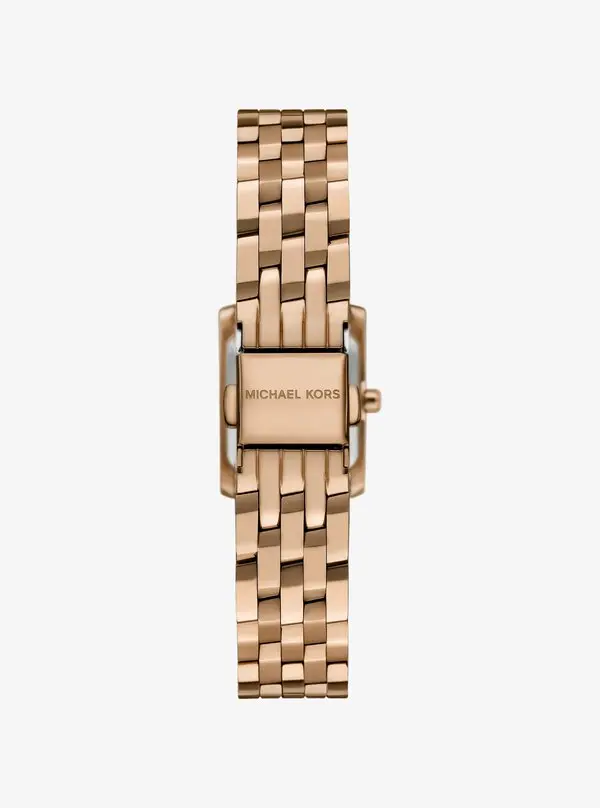 Michael Kors Micro Georgie Beige -tone Watch In By