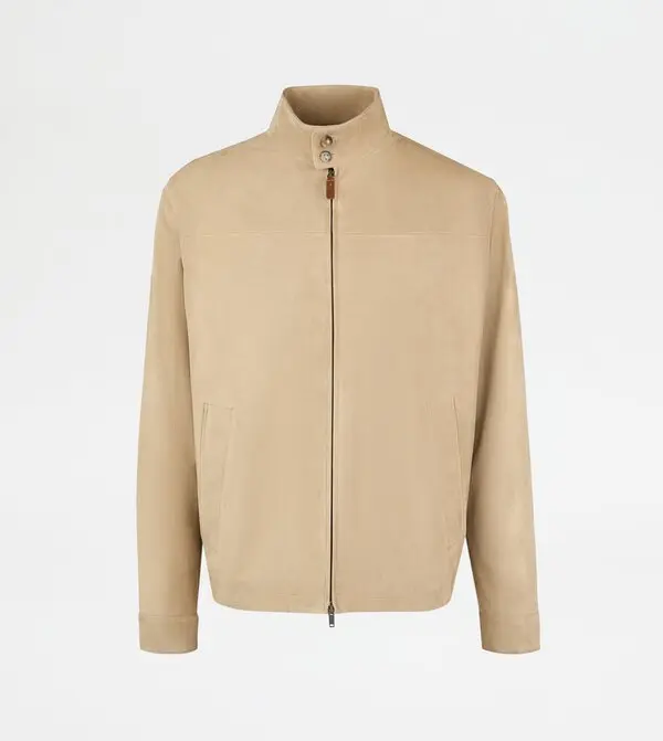 TOD'S Jacket In Pashmy Suede