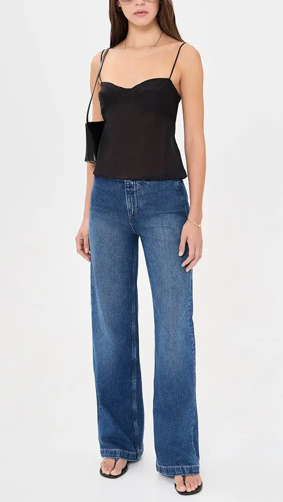 REFORMATION Talissa Wide Leg Jeans